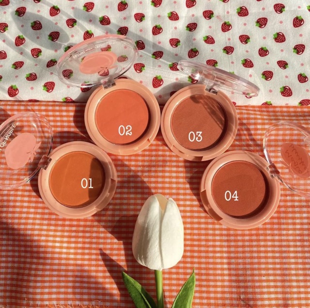 บลัชออนส้มอิฐ ปัดแก้มส้ม Magic blusher | Shopee Thailand