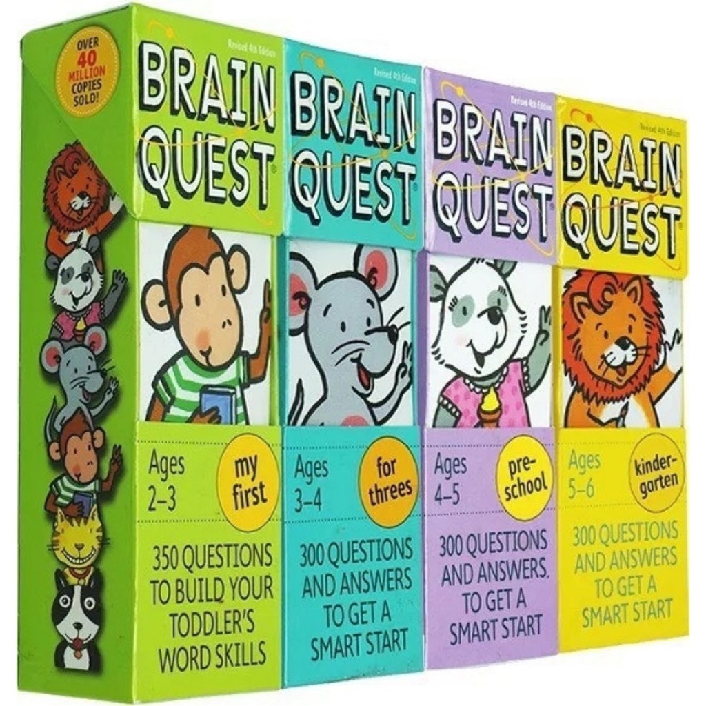 Brain Quest (2-6 Ages) | Shopee Thailand