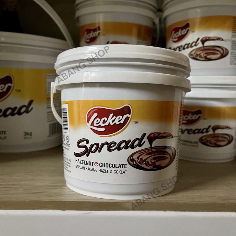 Lecker Hazelnut Chocolate Spread 1 kg ช็อกโกแลตตัวดังจากมาเลเซีย ...