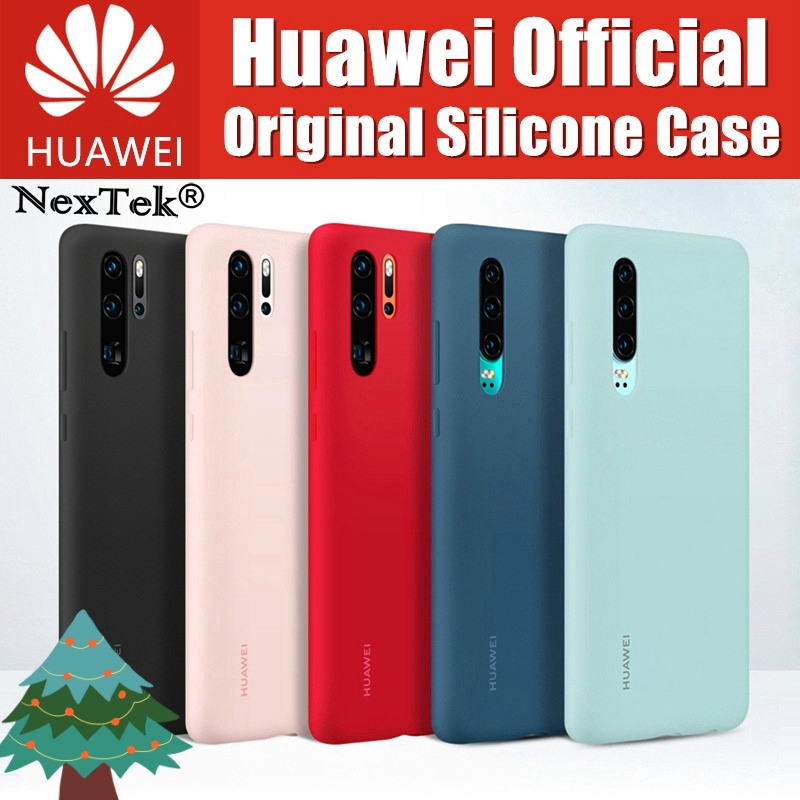 แท้100% Huawei P30 P30 Pro case Soft liquid silicone Built-in ...
