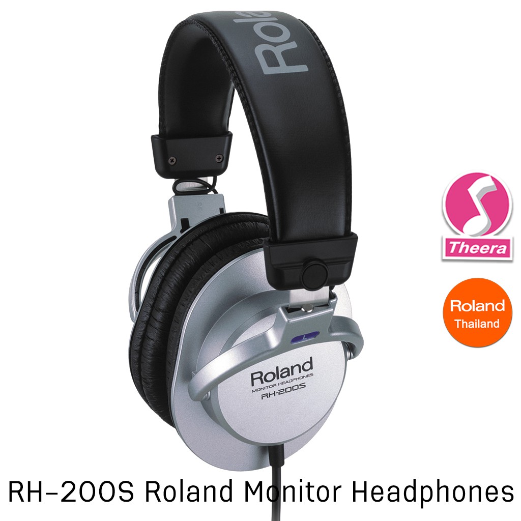 Roland RH-200 / RH-200s หูฟังสำหรับเครื่องดนตรีโดยเฉพาะ RH200 มิกซ์ ...