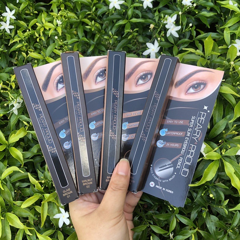 พร้อมส่ง รุ่นใหม่! แพรี่พราว ดินสอเขียนคิ้ว ซุปเปอร์สลิม PEARY PROUD ...