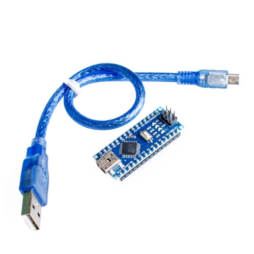 บอร์ดไมโครคอนโทรลเลอร์ Mini USB NANO V3.0 ATmega328P CH340G 5V 16M ...