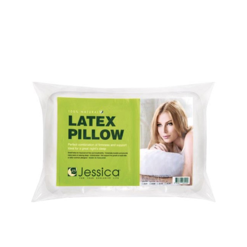 หมอนยางพารา หมอน หมอนหนุน JESSICA Latex Pillow | Shopee Thailand