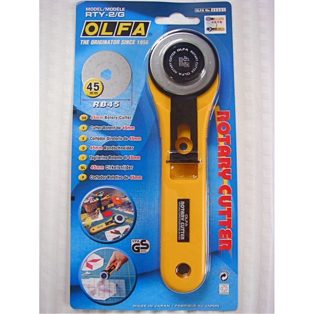 มีดคัตเตอร์ Rotary Cutter OLFA RTY-2/G ใบมีดแบบวงล้อ จำนวน 1 ชิ้น | Shopee Thailand