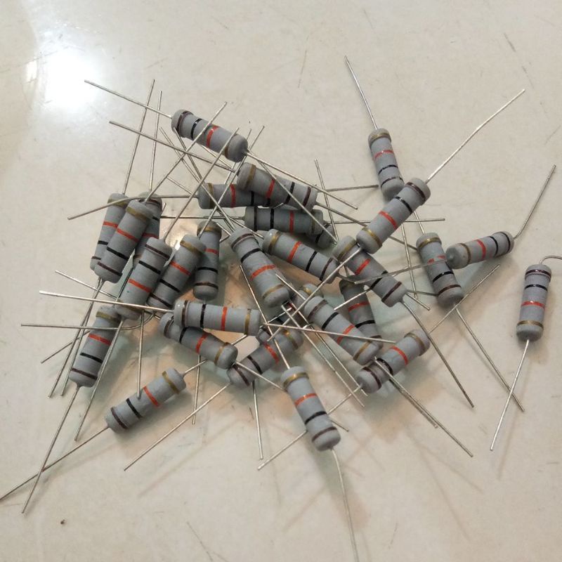 (บรรจุ 10 ชิ้น) RESISTOR 2 วัตต์ 300R 300K 33K 330K 39K 47K 470K 5K6 ...
