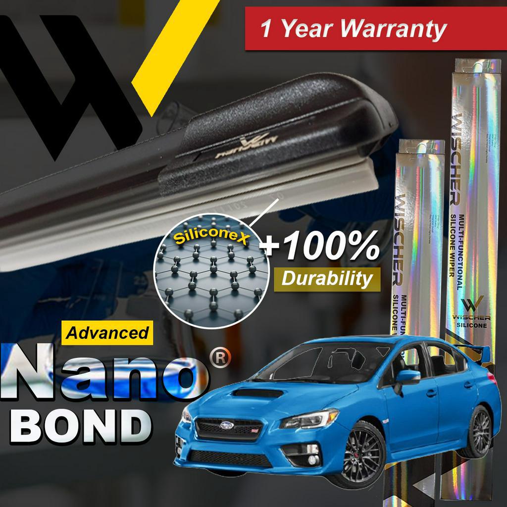 [SiliconeX] Subaru WRX 2014 - ปัจจุบัน Wischer Nano-BOND ใบปัดน้ําฝน ...