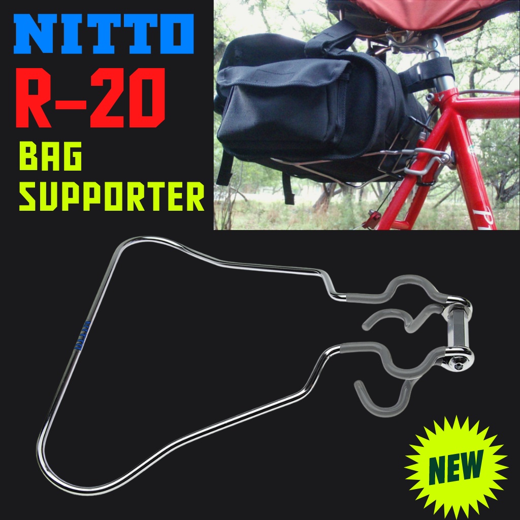 🇯🇵 NITTO rear bag supporter R12 โครงรองกระเป๋าใต้อาน Made in Japan ...
