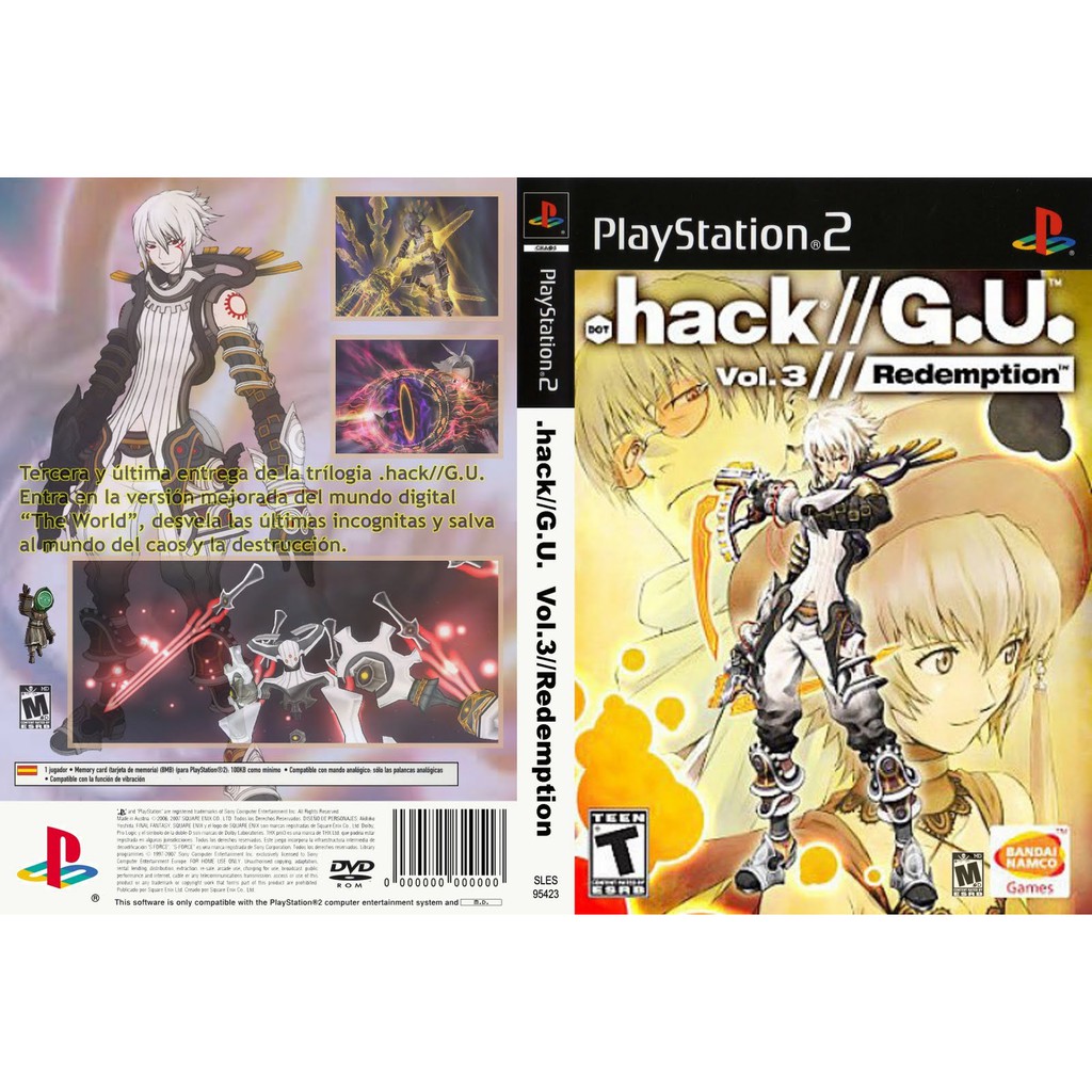 เกมส์ Dot Hack G.U. Vol. 3 - Redemption (PS2) สำหรับเครื่องที่แปลงระบบแล้วเท่านั้น | Shopee Thailand