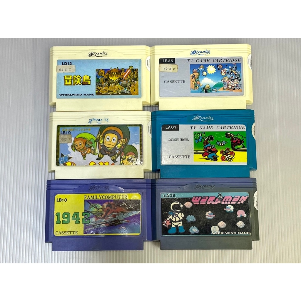 ตลับเกมส์ Famicom Game : ชุดเกม 6 ตลับ FAMILY : Famicom IC | Shopee ...
