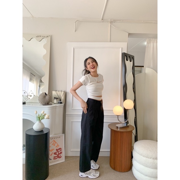 กางเกงทรงลุง รุ่น Uncle pants ผ้าเวสปอยท์ ทรงสวยใส่แล้วเท่ห์ กางเกงวิน ...