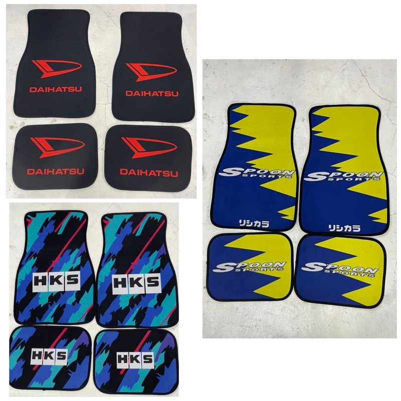 พรมปูพื้น kaki kereta daihatsu honda civic ferio ek eg jazz spoon sport ...