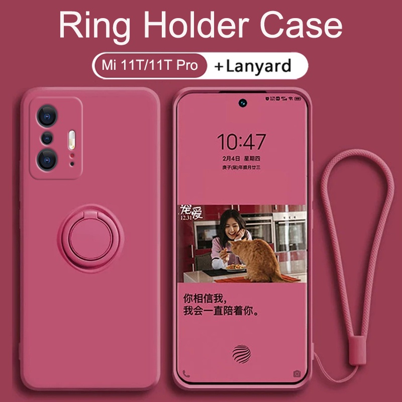 For Xiaomi Mi 11T 10T Pro 11 Lite Soft Liquid Silicone Case With ...