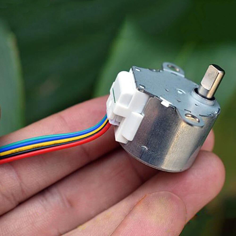 DC 12V Micro Mini 4-phase 5-wire Stepper Motor 20mm Air Conditioner ...