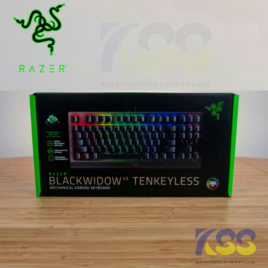 Razer BlackWidow V3 Tenkeyless - Mechanical Gaming Keyboard - THAI ...