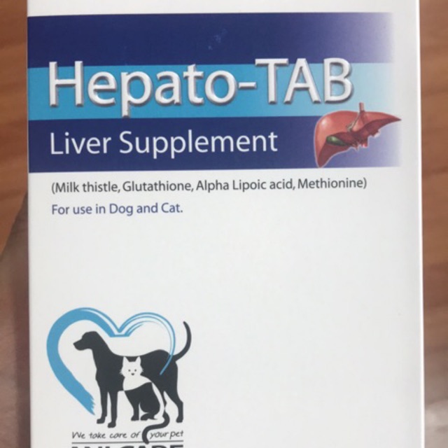 Hepato-TAB บำรุงตับสำหรับสุนัขและแมว | Shopee Thailand