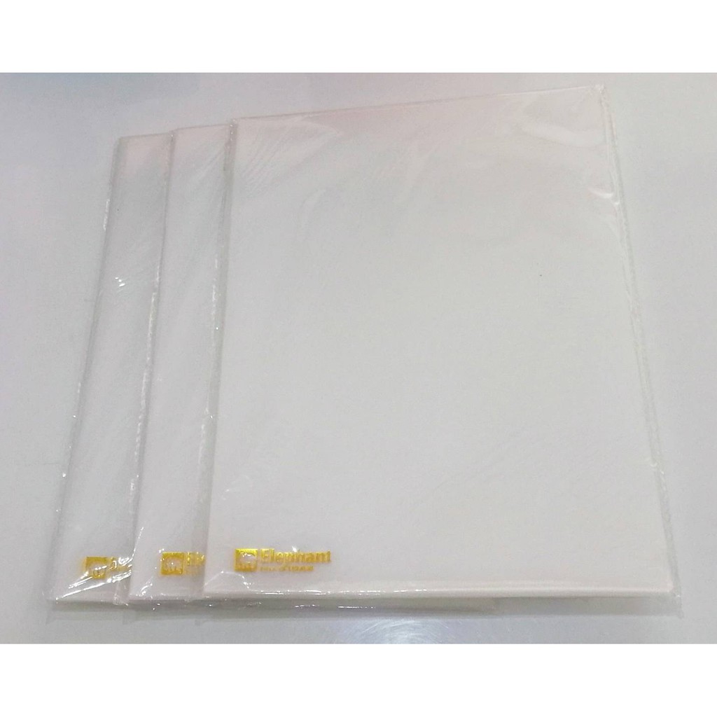 แฟ้มซองพลาสติกใส No.410 A4 สีขาว (12 ชิ้น/แพ็ค) | Shopee Thailand