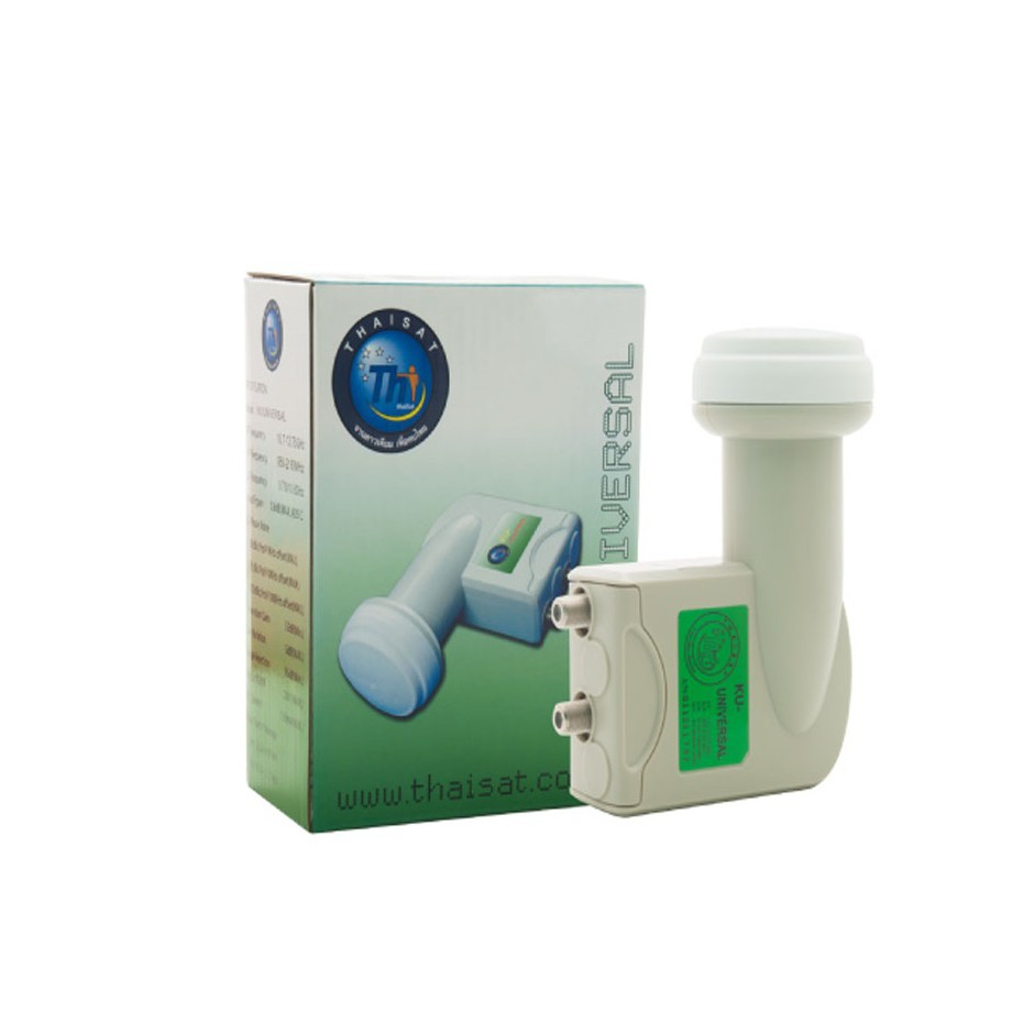 LNB KU 2 ขั้ว UNIVERSAL TWIN | Shopee Thailand