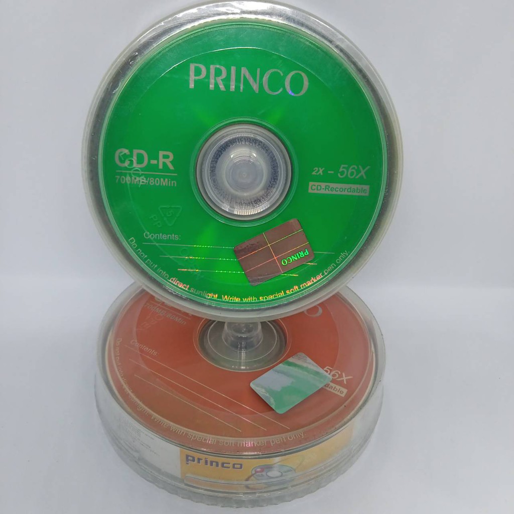 แผ่น CD-R ยี่ห้อ Princo | Shopee Thailand