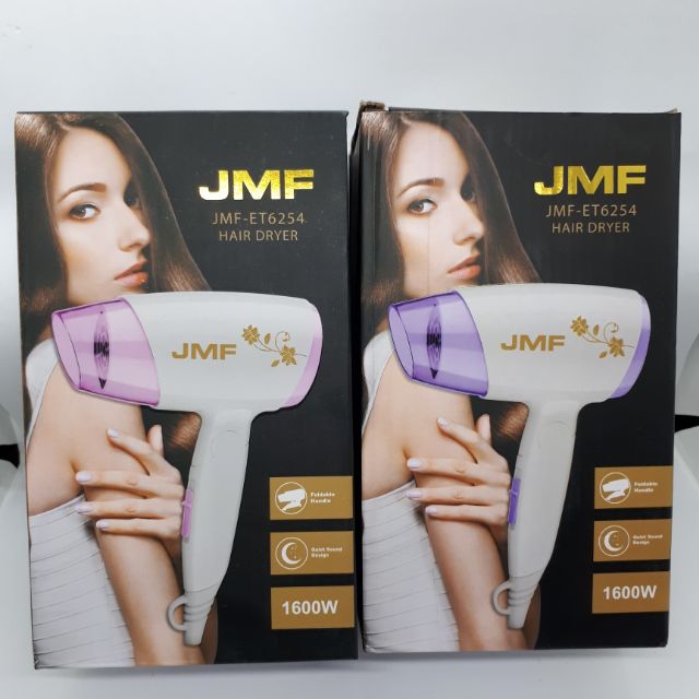 ไดร์เป่าผม1600W JMF hair dryer ไดร์เป่าผม 1600W รุ่น ET6254 | Shopee Thailand