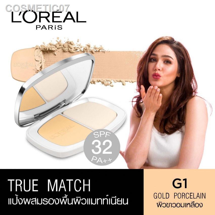 L'Oreal True Match Even Perfecting Powder Foundation SPF32 | Shopee ...