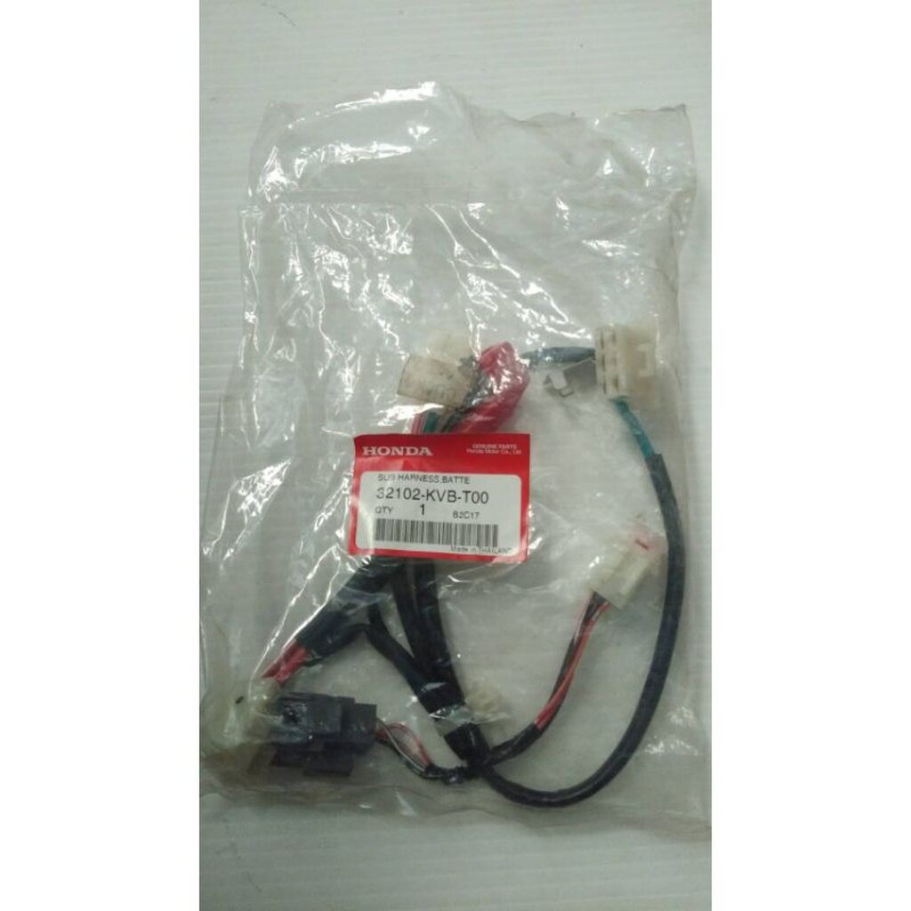 32102-KVB-T00 สายขั้วแบตเตอรี่ CLICK110I 2008 อะไหล่แท้ HONDA | Shopee ...