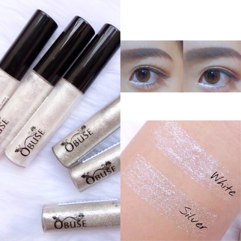 Obuse Glitter Shine Eyeliner 3 g. อายไลเนอร์ วิ้งๆ | Shopee Thailand