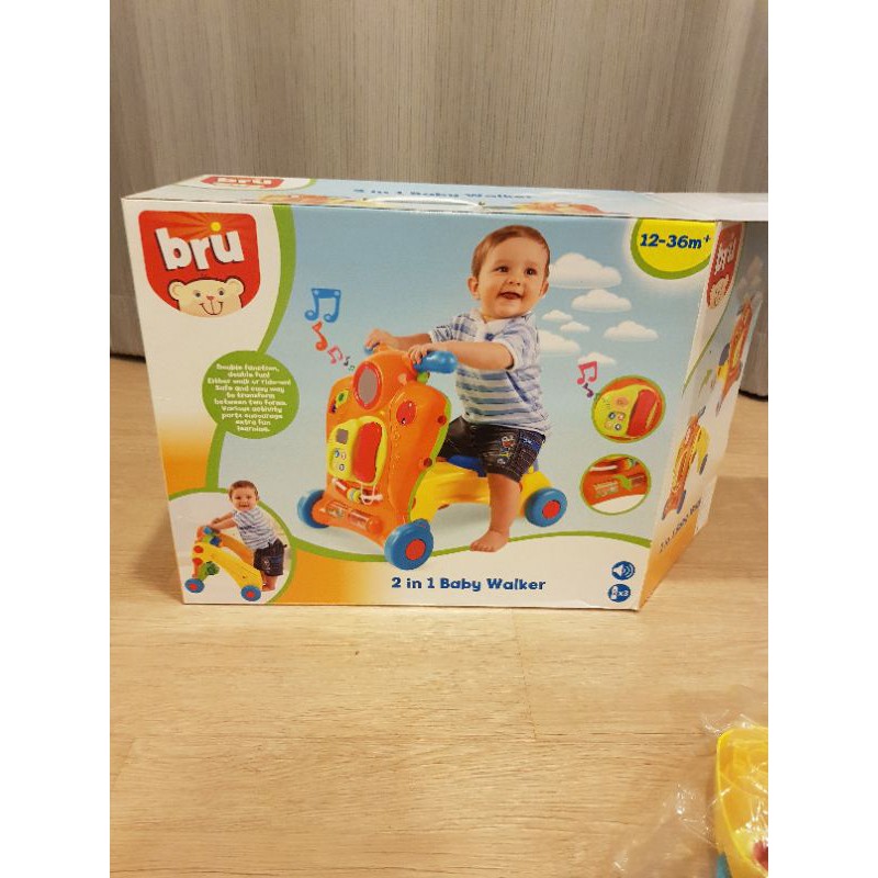 Bru baby walker รถหัดเดิน | Shopee Thailand