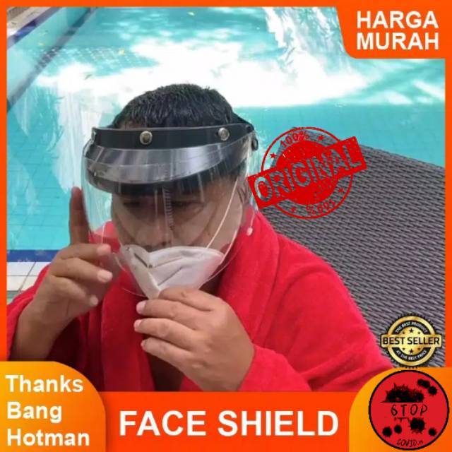 หมวกกันน็อค Apd face shield เฟซชิลด์ | Shopee Thailand