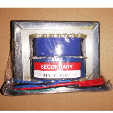 หม้อแปลงเปลือย 2A VRK 220V 15V,18V,24V,31V พร้อมขด 0-6V-9V-12VAC ชนิด EI TRANFORMER (กxยxส ...