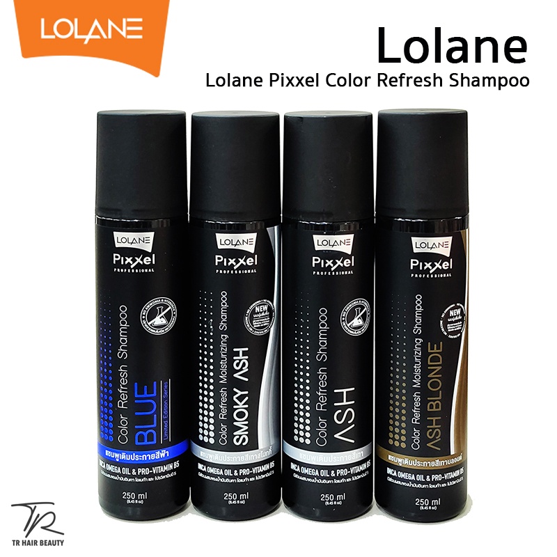 Lolane Pixxel Color Refresh Shampoo (Ash),(Blue),(AshBlonde),(Smoky Ash ...