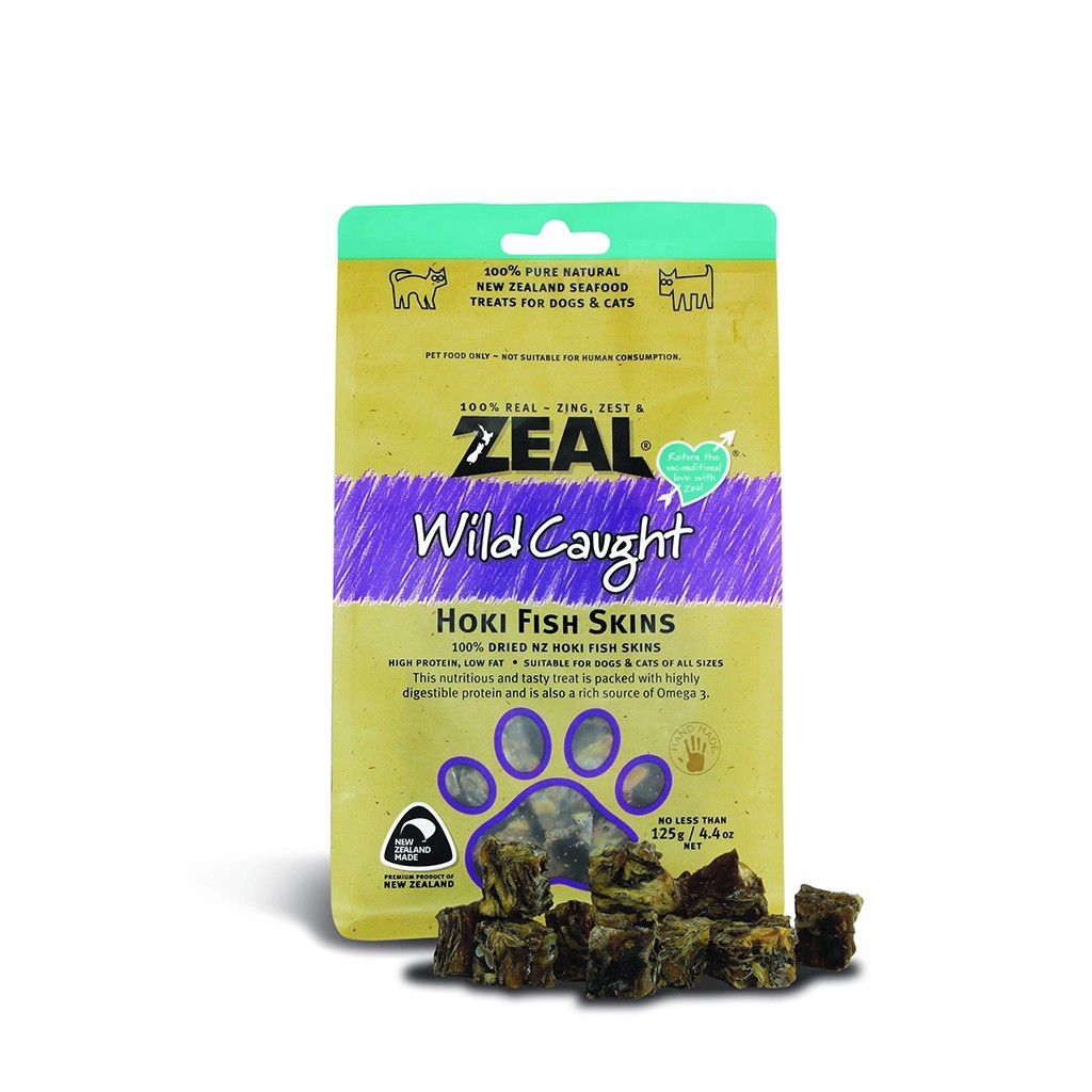 ZEAL Hoki Fish Skins 125g (หนังปลาหิมะอบแห้ง) | Shopee Thailand
