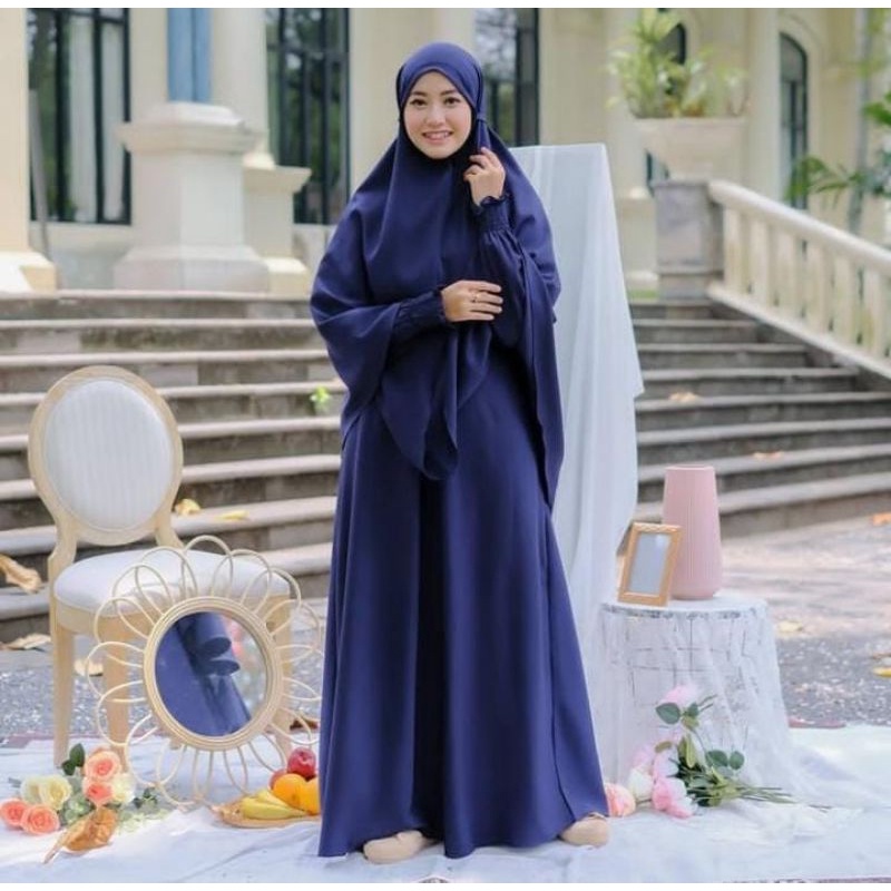 ชุดประจําวัน เรียบง่าย โดย MUMTAZ HIJAB | Shopee Thailand