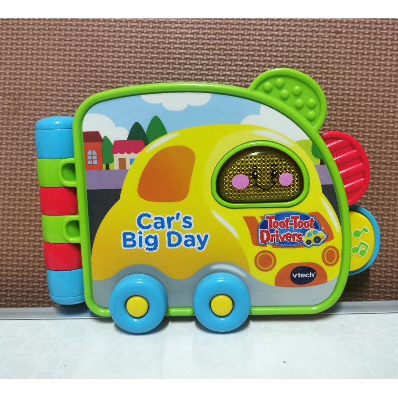 หนังสือ เสียง -Toot Toot Drivers VTech Car's Big Day Book | Shopee Thailand