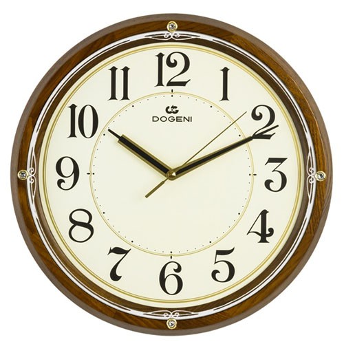 DOGENI นาฬิกาแขวน ขนาด 13 นิ้ว รุ่น WNW009DB | Shopee Thailand