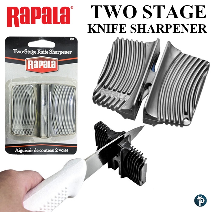 ที่ลับมีด Rapala Two stage knife sharpener | Shopee Thailand