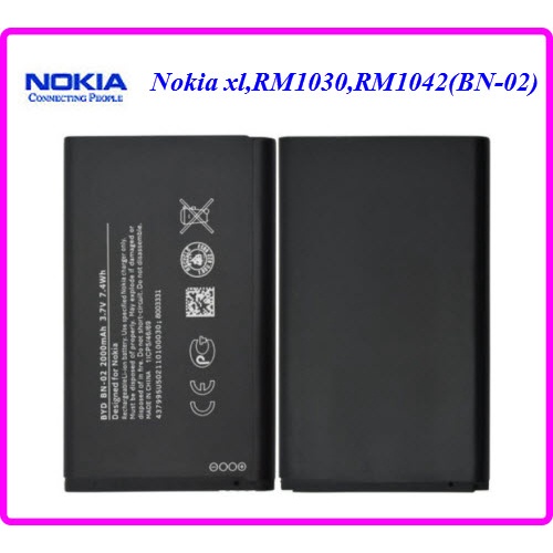 แบตเตอรี่ Nokia xl,RM1030,RM1042,RM1061(BN-02) 2000mAh. | Shopee Thailand