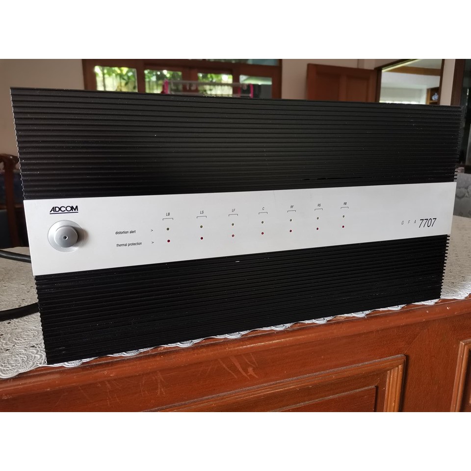 power amp แอมป์ adcom 7707 มือ2 สภาพใหม่ | Shopee Thailand