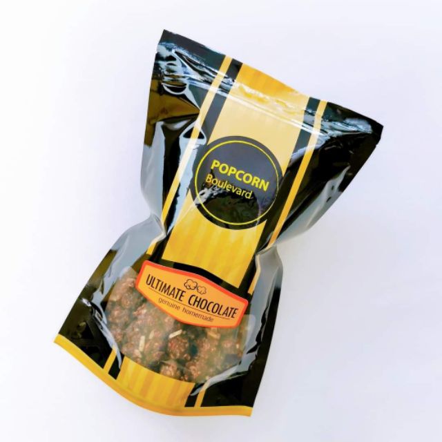 POPCORN Boulevard Ultimate Chocolate ป๊อปคอร์นรสช็อกโกแลตใส่อัลมอนด์ ...