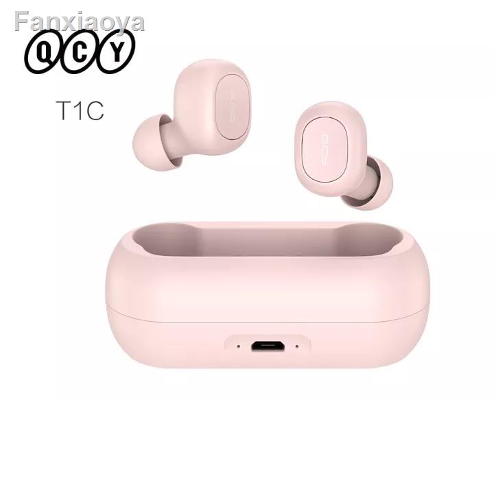 QCY T1C True Wireless Earbuds TWS 3D Stereo Sound หูฟังบลูทูธ หูฟังไร้สาย หูฟังออกกำลังกาย กัน ...