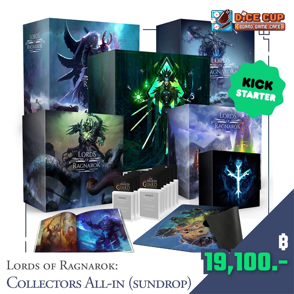 [ของแท้] Lords of Ragnarok Kickstarter Board Game | Shopee Thailand