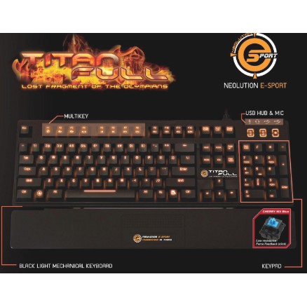 Neolution E-Sport Gaming Keyboard Titan | Shopee Thailand
