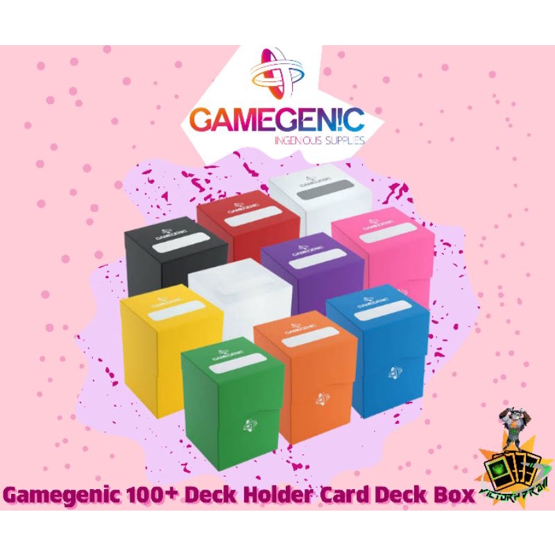 [Gamegenic] Gamegenic 100+ Deck Holder Card Deck Box | Shopee Thailand
