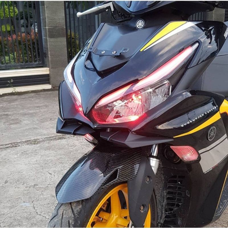 Winglet Aerox Connected Winglet Aerox 155 ใหม่ล่าสุด All New Aerox 155 ...