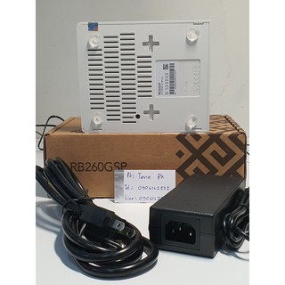MikroTik RB260 GSP เป็น switch POE 24V | Shopee Thailand