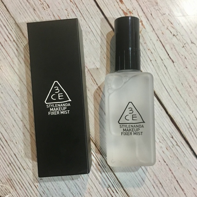3CE MAKE UP FIXER MIST สเปรย์ฉีดหลังแต่งหน้า สำหรับคุมเครื่องสำอางค์ให้ ...