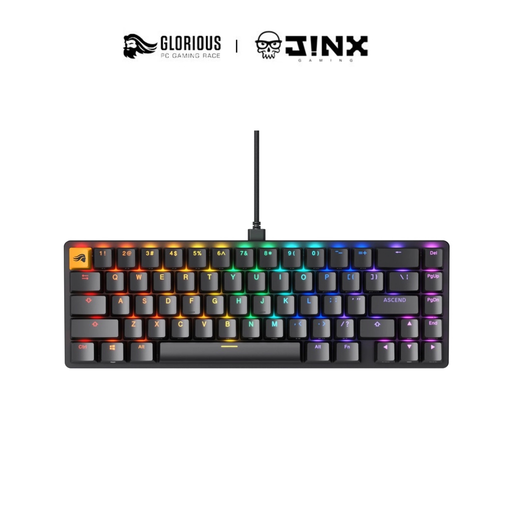 Glorious GMMK 2 Prebuilt Compact - Black (ภาษาอังกฤษ) ประกันศูนย์ 1 ปี ...