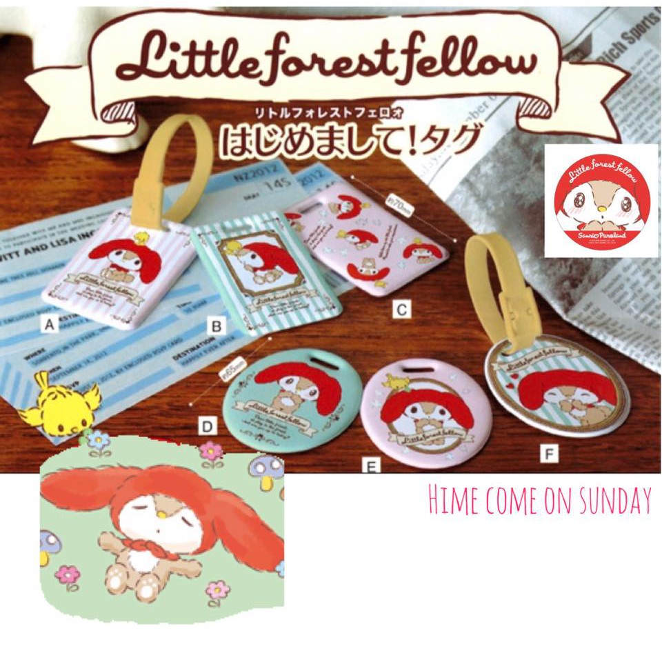 แท็คติดกระเป๋า little forest fellow (พร้อมส่ง) | Shopee Thailand