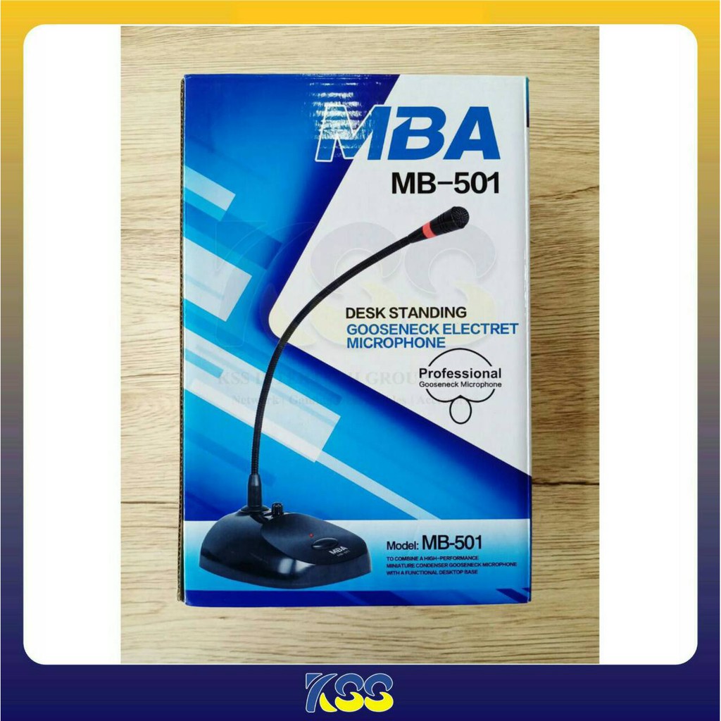 ไมค์ประชุม ไมค์ประกาศ MBA รุ่น MB-501 | Shopee Thailand