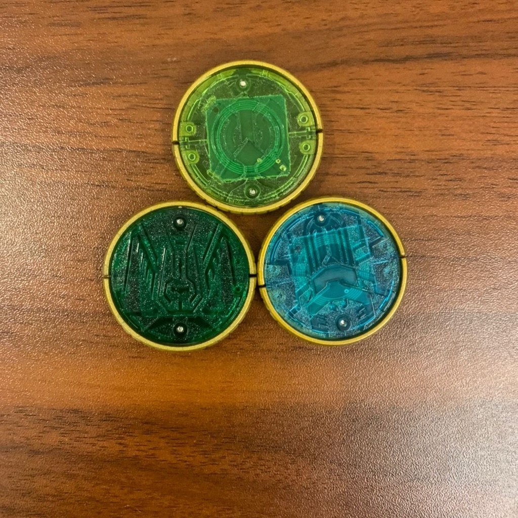 ﹍Bandai ขอบล้อแม็ก Kamen Rider OOO เหรียญ Bird Union Group Worm Core ...